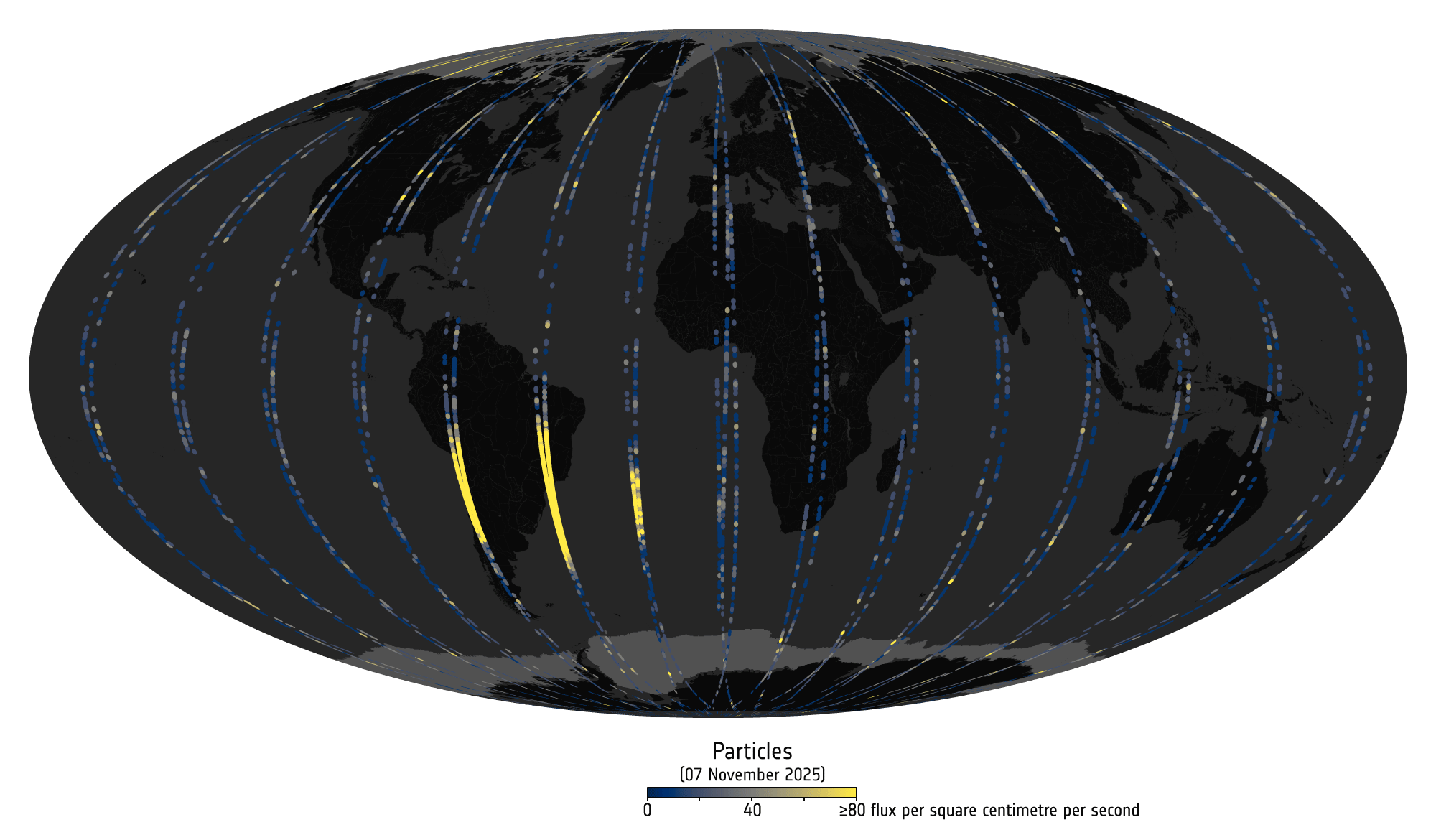 Swarm Star Trackers Flag Rare Proton Spike During November Solar Storm ...