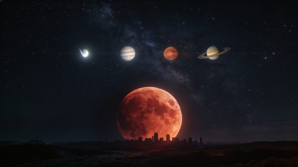 8 Night Sky Events in March 2026: Blood Moon Lunar Eclipse, Planetary ...