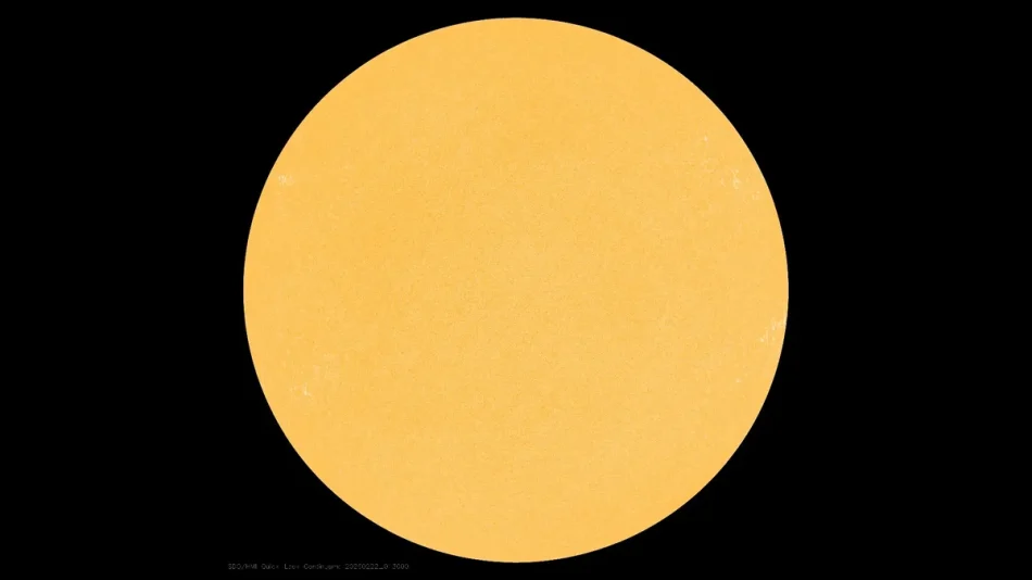 Sun Goes Blank: Spotless for First Time in Years! What Does It Mean ...