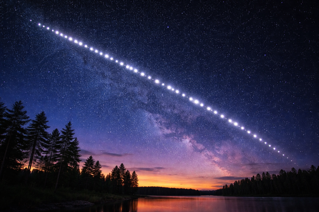 Starlink Satellite Train Tracker: The Ultimate Guide to Spotting the ...