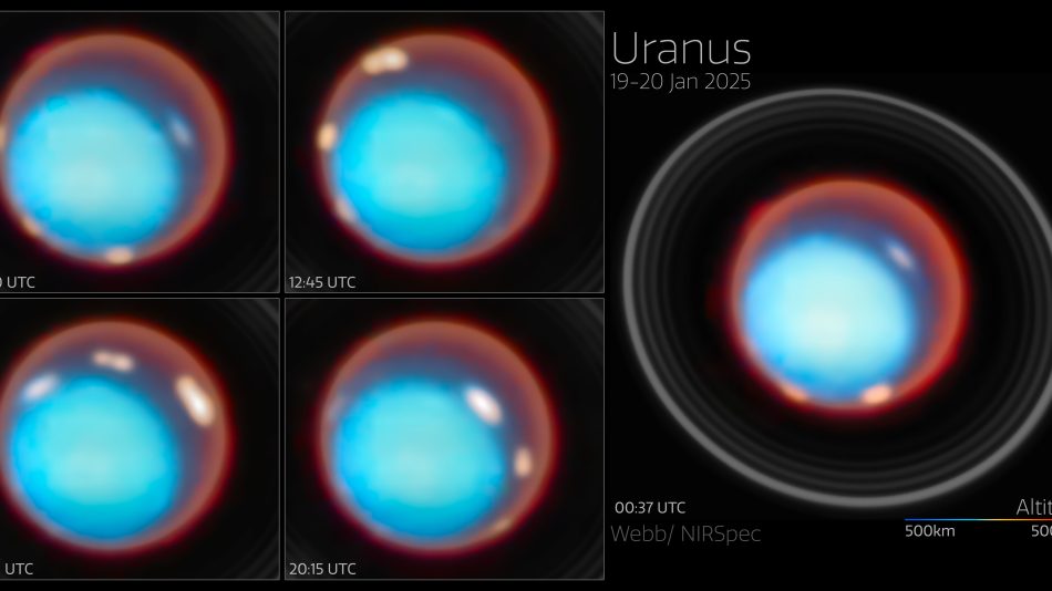 Webb Telescope Just Mapped Uranus’s Auroras In 3D for the First Time ...