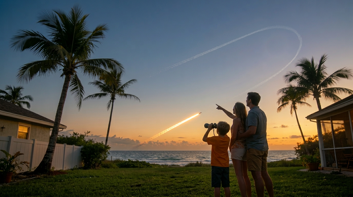 Can You See the Artemis II Moon Rocket Lift Off from Your Backyard ...