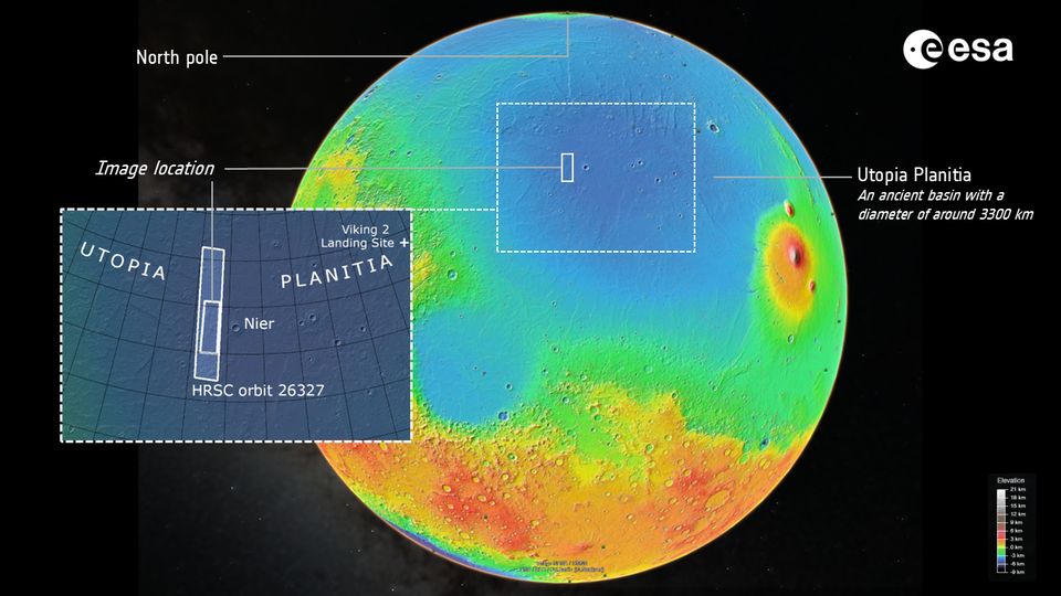 Ash Creeps Across Mars: Mars Express Captures a Planet in Motion ...