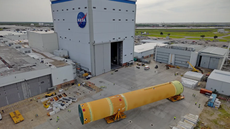 NASA Moves Artemis III Rocket Core Stage Closer to Launch as Moon ...