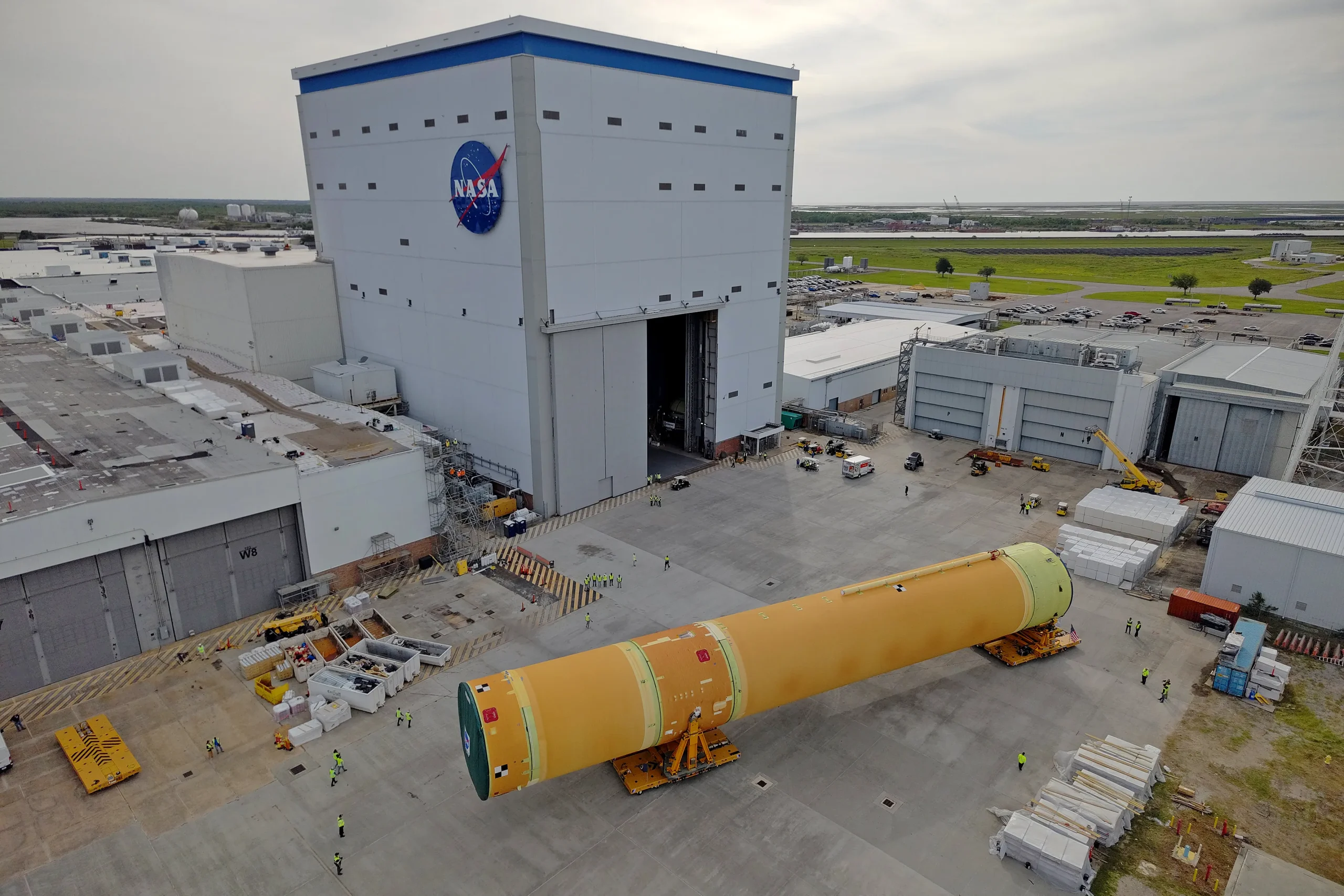 NASA Moves Artemis III Rocket Core Stage Closer to Launch as Moon ...